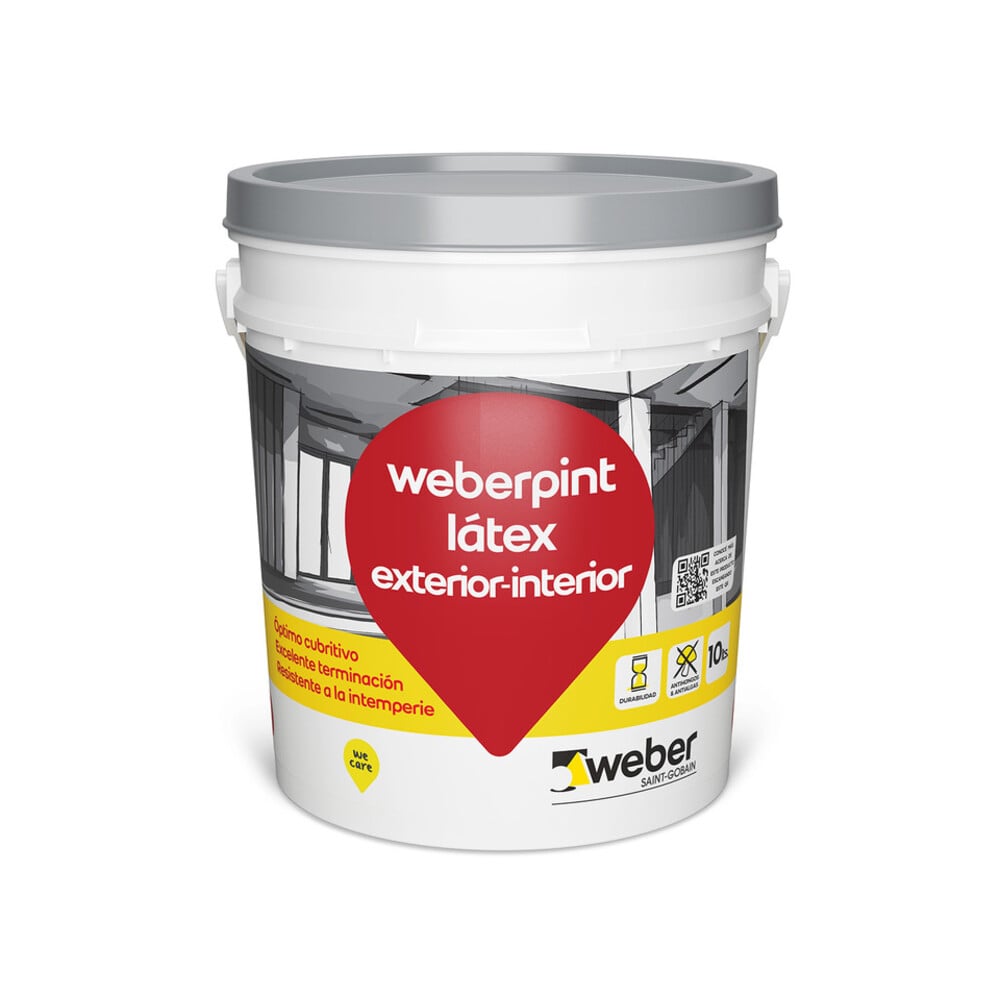 weberpint látex exterior-interior : Pinturas > Pinturas y Preparación ...