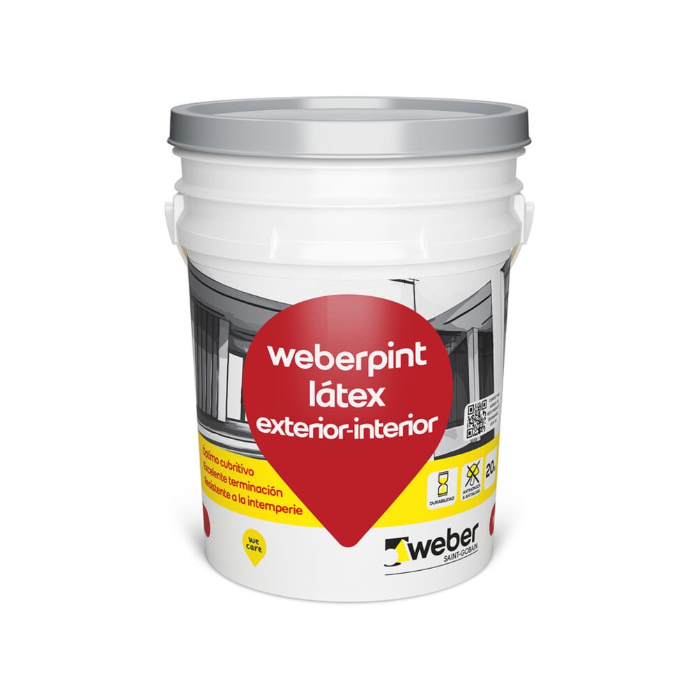 weberpint látex exterior-interior : Pinturas > Pinturas y Preparación ...