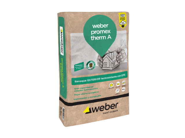 weber promex therm A : Revoques termoaislantes > Aislación térmica ...