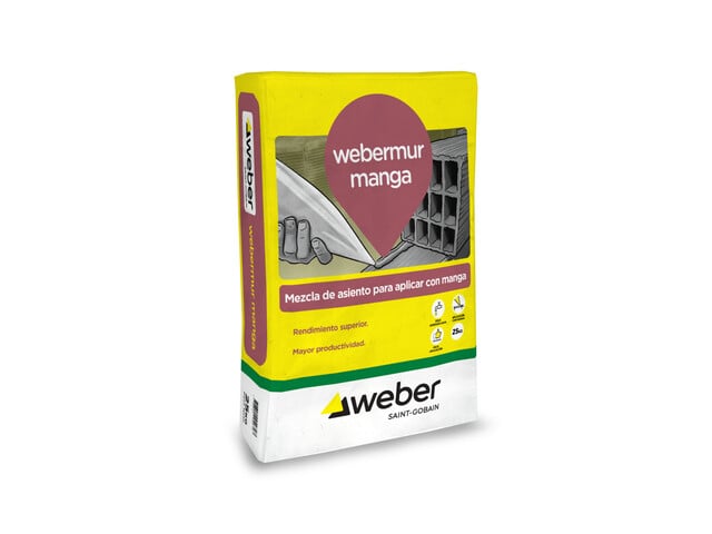 webermur manga : Mezclas de asiento > Revoques y Albañilería | Líder en ...
