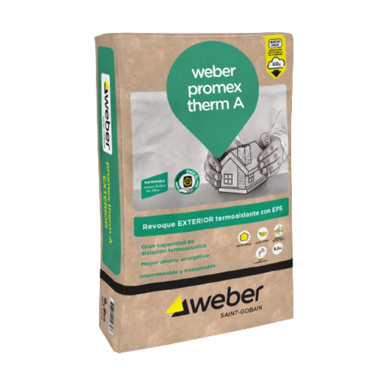 weber promex therm A : Revoques termoaislantes > Aislación térmica ...