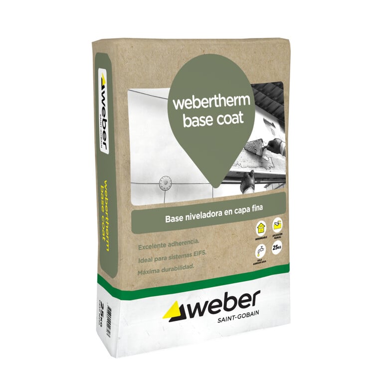 webertherm base coat : Nivelación y renovación > Revoques y Albañilería ...